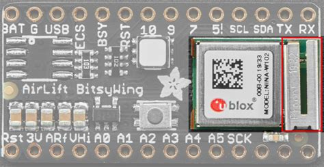 Assembly Adafruit Airlift Bitsy Add On Esp32 Wifi Co Processor