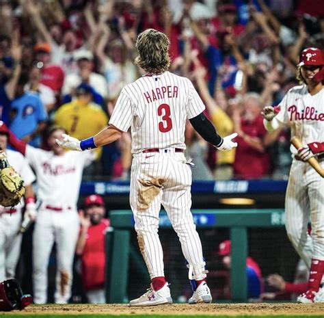 Trea Turner Of The Philadelphia Phillies Talks To Bryce Harper Artofit