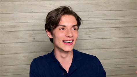 Louis Partridge Glamour Interview Interview Glamour Louis