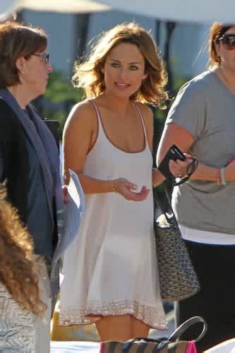 Giada De Laurentiis Sexy Sheer Dress Leaves Nothing To The Imagination Photo