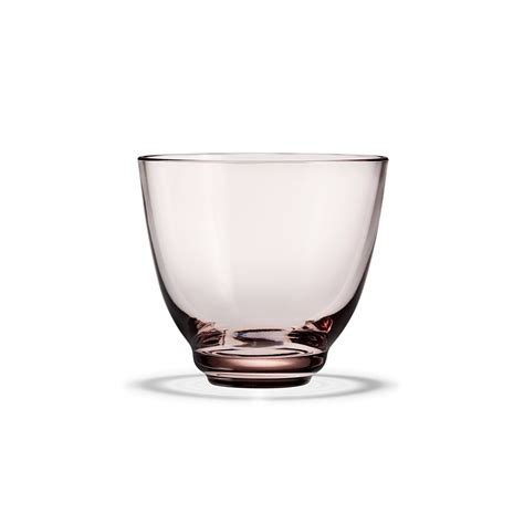 Holmegaard Flow Vannglass 35 Cl Rosa