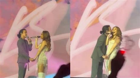 Heboh! Aksi Ray Prasetya Cium Pipi Bunga Citra Lestari di Atas Panggung Tuai Kritikan