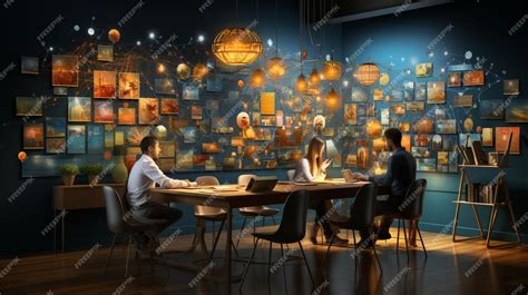 Efficient Project Management Premium Ai Generated Image