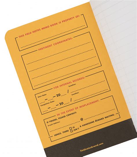 Shop Field Notes Utility Ledger At Itk Online Store