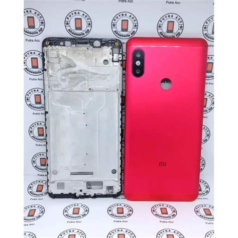 Jual Casing Housing Fullset HP Xiaomi Redmi Note Note Pro Kesing Bekdor Frame LCD Full