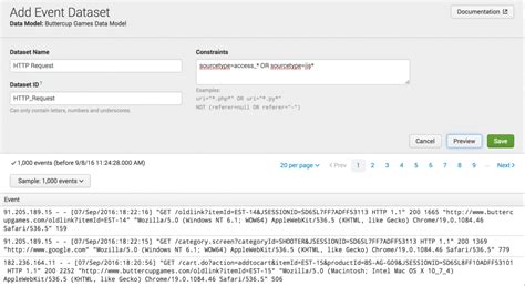 design data models splunk documentation