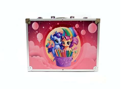 Набор для рисования в металлическом чемоданчике 145 предметов набор художника Волшебные