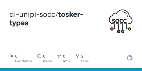 GitHub Di Unipi Socc Tosker Types