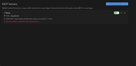 integrate pieces model context protocol mcp with cursor