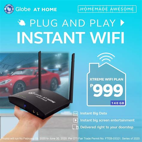 Globe At Home Now Offers Xtreme Wifi Plan 999 Gizmo Manila