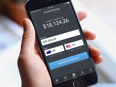 Currency Converter App By Rich McNabb On Dribbble