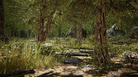 Unreal Engine Materials Textures Terrain Landscape Forest The Pixel Lab