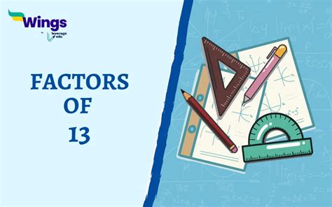 Factors Of 13 Negative Factors Factor Pairs Sum Factor Tree