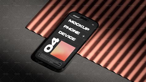 Phone Mockup Graphics Motion Array