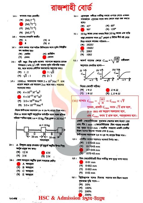 HSC Physics 1st Paper Question Solution 2024 PDF