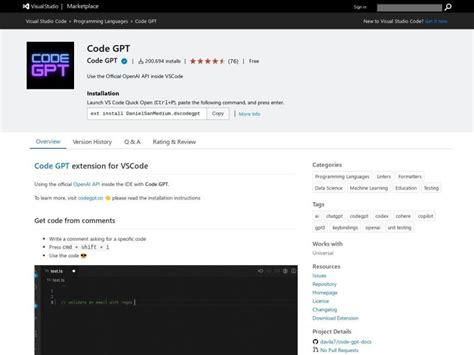 Code Gpt Extension For Vscode Code Gpt Extension For Vscode Using The
