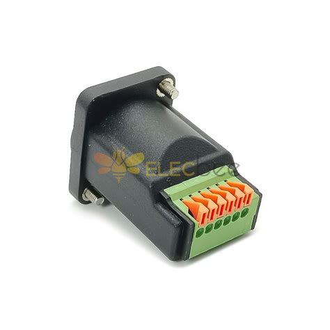 Rj11 Rj12 6p6c Breakout Board Terminal Block Connector Terminal Straight To Rj45 Straight Female