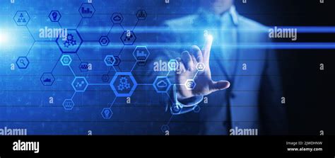 Automation System Structure On Virtual Screen Smart Manufacturing