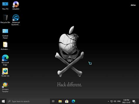 Adorable Anonymous Hacker Windows 10 X64 Pro Crustywindows