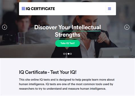 Iq Certificate Accurate Online Iq Tests Iq Score High Our Certificate