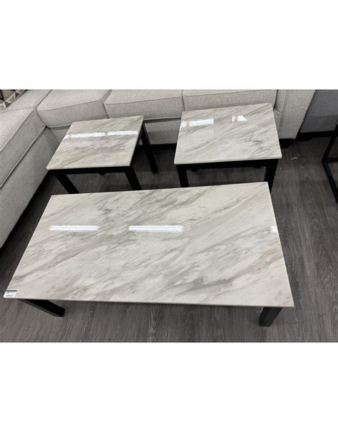 Stafford 3pc Coffee Table Set Cream Furniture Central