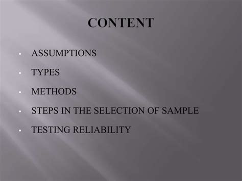 Sampling Methods Sociology Ppt