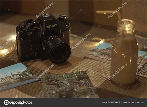 Retro Vintage Zenit Camera Photos Stock Photo Alchinaksu