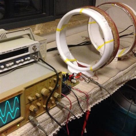 Resonant Wpt Experiment System In The Experimental System There Are