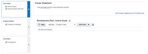 Learn Oracle Fusion Career Development With Example Iavinash
