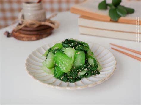청경채나물무침 30초 데치기로 완성하는 나물반찬 야채반찬 청경채요리 네이버 블로그