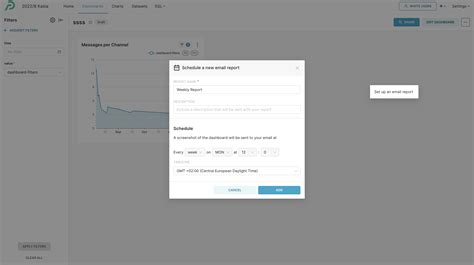Report Selection Menu Doesnt Disappear When Clicked From Chart Or