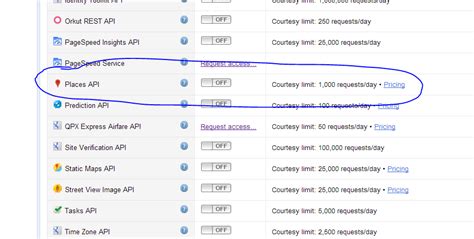 Android Google Places API Returning Provided API Key Is Invalid Stack Overflow