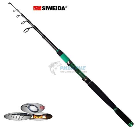 Карбонов Телескоп SIWEIDA ODYSSEY TELE SPIN 2.40м (10-30гр) - Риболовен ...
