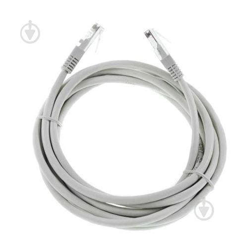 ᐉ Патч корд ЕМТ Utp Rj 45 Cat 5e 10 м сірий • Краща ціна в Києві Україні • Купити в Епіцентр