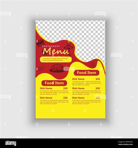 Pub Menu Stock Vector Images Alamy