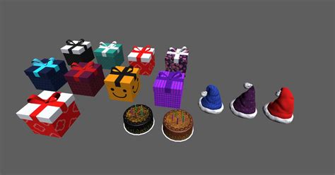 Christmas Hat And T Boxes 3d 소품 Unity Asset Store Christmas Hat And T Boxes 3d 소품 Unity Asset Store