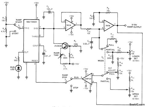 variable start stop basic circuit circuit diagram