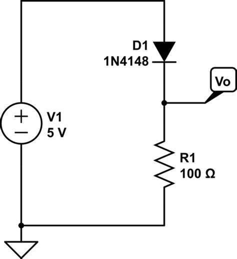 Circuit Analysis Iterative Diode Voltage Drop Solution Doesnt Match