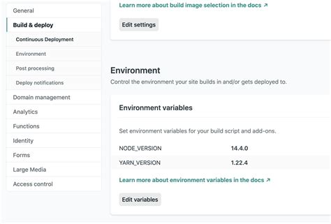 Attempt To Use Engines Section Of Packagejson To Set Node Version