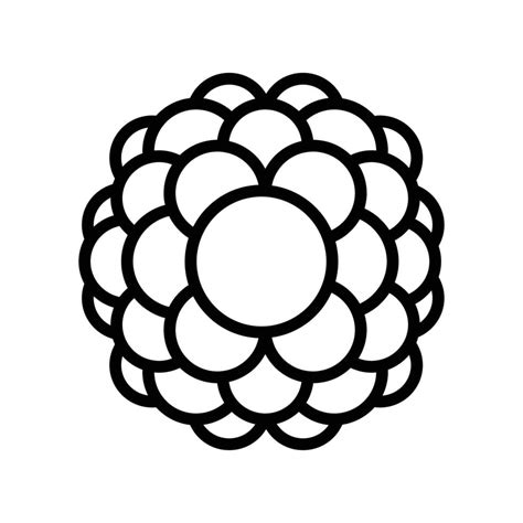 Particle Molecular Structure Line Icon Vector Illustration 20587530 Vector Art At Vecteezy