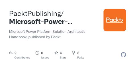 github packtpublishing microsoft power platform solution architect s handbook microsoft power