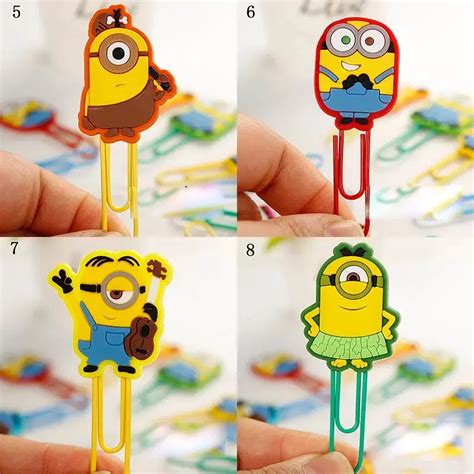 Learning Toolsstationeryhandwriting 미니언즈북마킹북클립메모클립메모홀더 On Bunjang With Safe Global Shipping