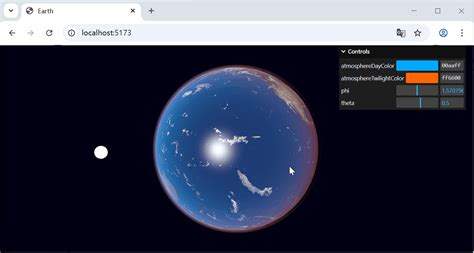 【小沐杂货铺】基于threejs绘制三维数字地球earth（gis 、webgl、vue、react，提供全部源代码）threejs 地球 Csdn博客