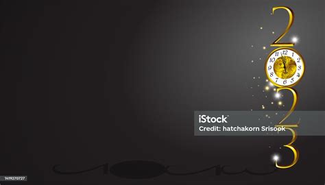 새해 포스터 세트 축하 및 시즌 장식을위한 로고 2023이있는 디자인 템플릿 브랜딩 배너 커버 카드를위한 최소한의 트렌디 한 배경 12월 31일에 대한 스톡 벡터 아트 및