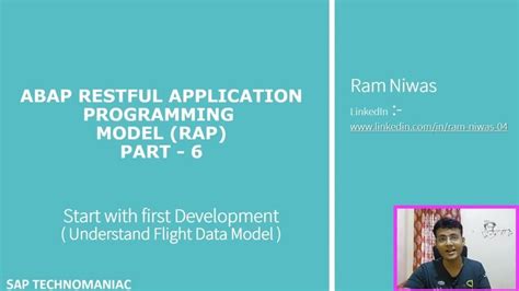 Abap Restful Application Programming Model Rap Video Tutorials Sap Erp Tutorial Videos
