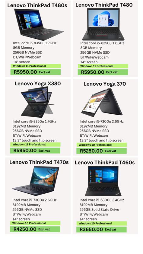 Refurbished Lenovo Laptops