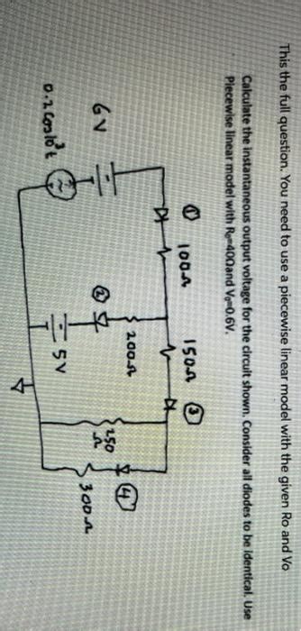 Solved This The Full Question You Need To Use A Piecewise