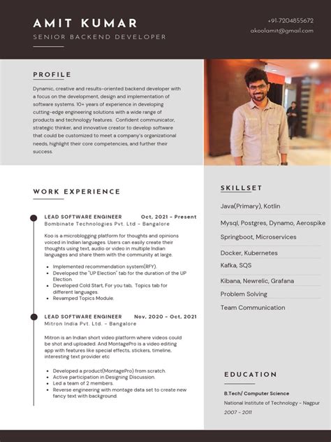 Amit Kumar Updated Resume Pdf Software Oracle Corporation