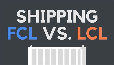 Shipping Fcl Vs Lcl Trade Risk Guaranty