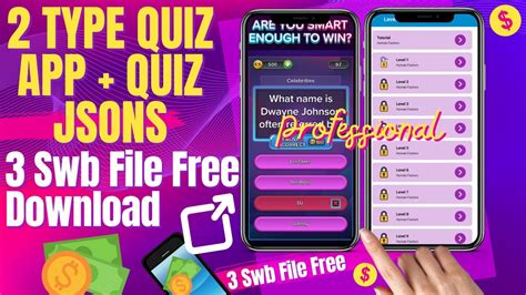 Quiz Project In Sketchware Pro 3 Swb File Free Download Professional Quiz App Sketchware